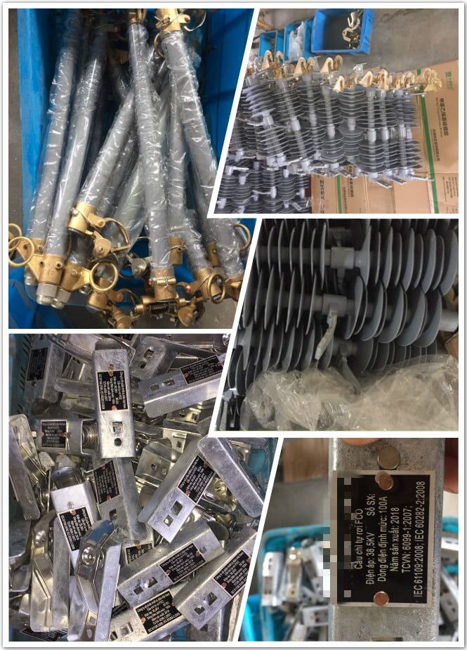 HRW12-24-13 24kV Polymer Drop-out Fuse Cutout - surge arrester ...