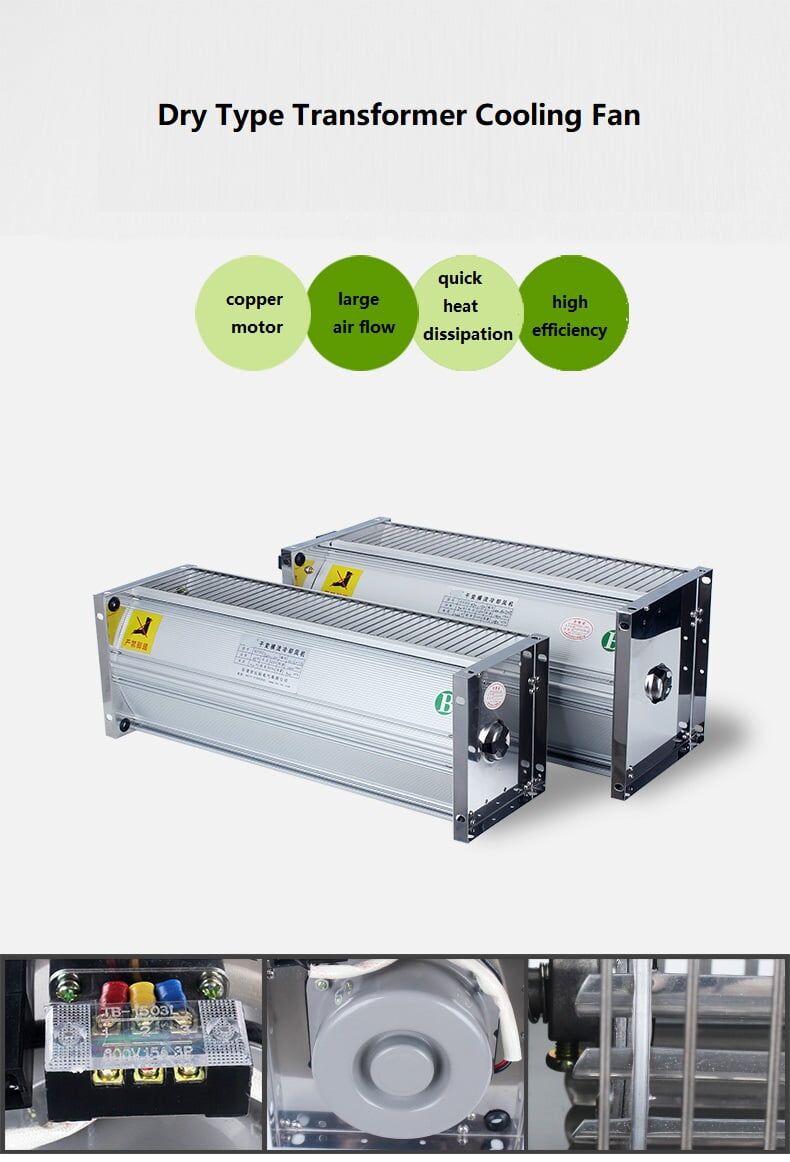 GFDD Series Dry Type Transformer Cooling Fan Cross-flow Cooling Fan ...